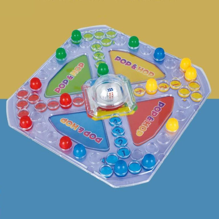 Classic Pop and Hop Game | Family Board Game