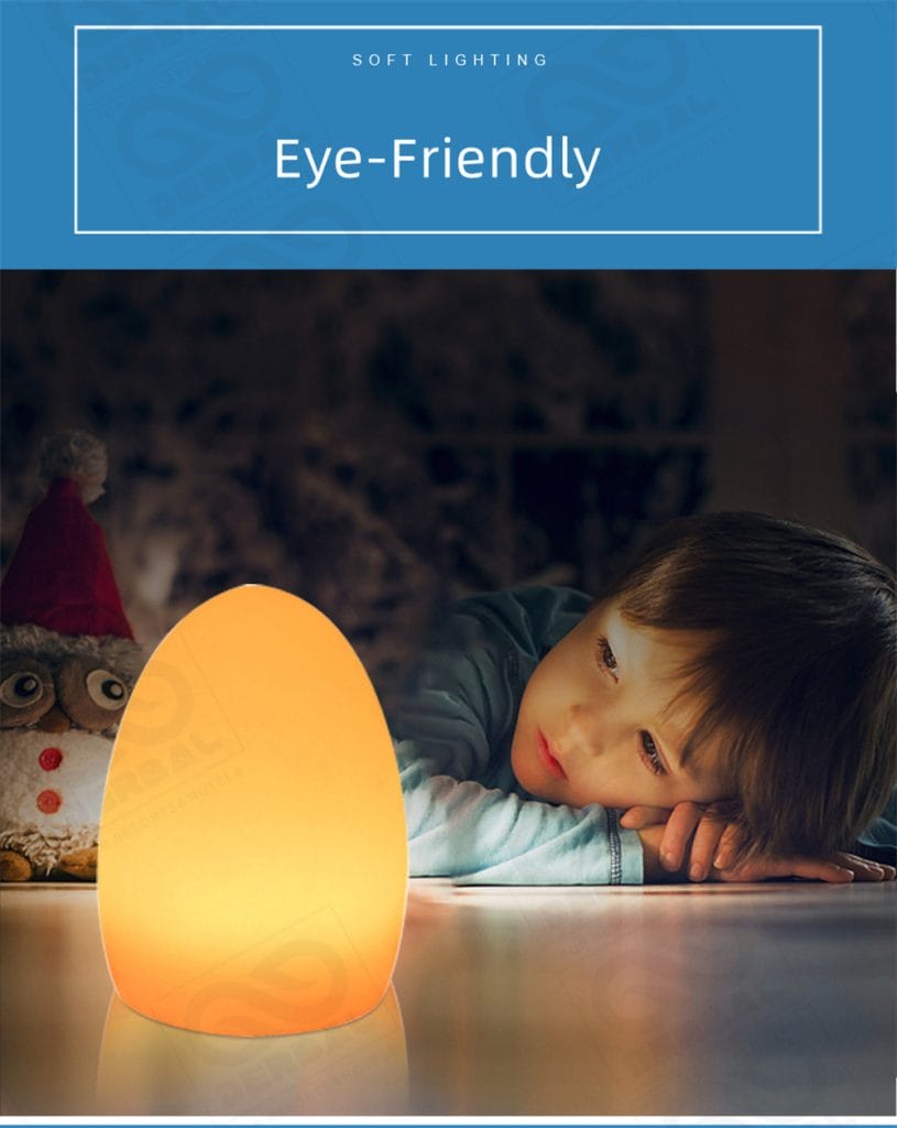LED Table Lamp Egg Shape Dining Lamp - DERBAL