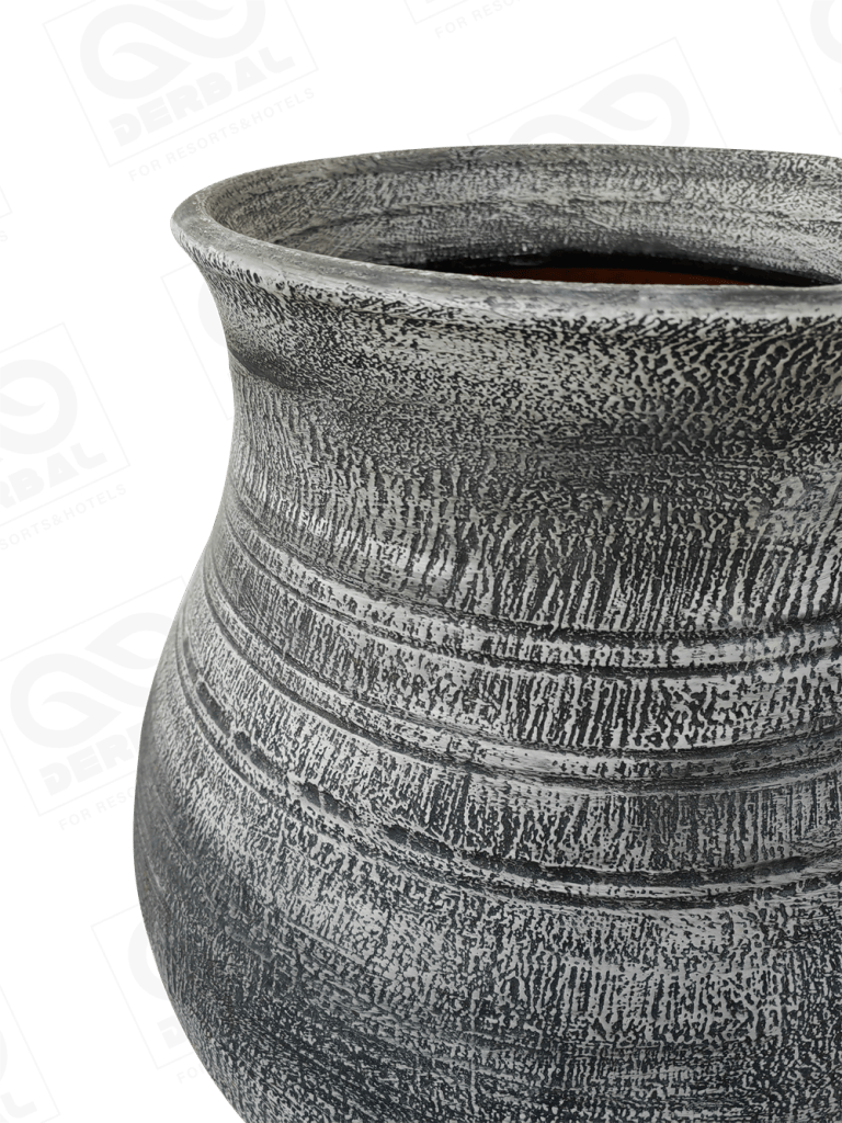 Resort Beach Washing Pot Foot Wash Pottery for Hotels - DERBAL