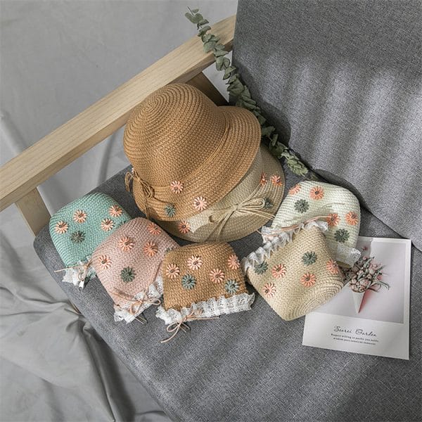 Kids Travel Sun Hat Set with Handbag Maldives Sun-Cap - DERBAL