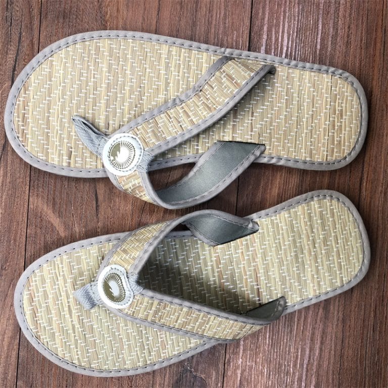 Hotel Flip Flop Summer Beach Straw Sandals - DERBAL