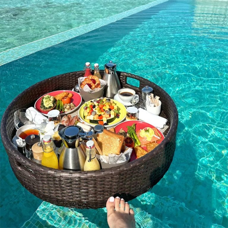 Pool Floating Trays PE Food Trays - DERBAL