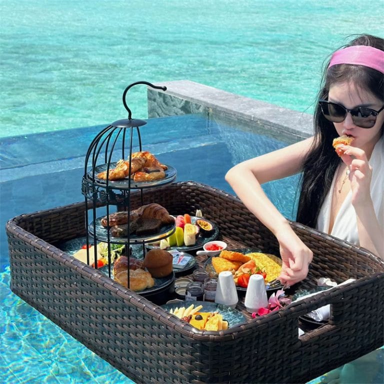 Pool Side Tray Hotel Floating Trays - DERBAL