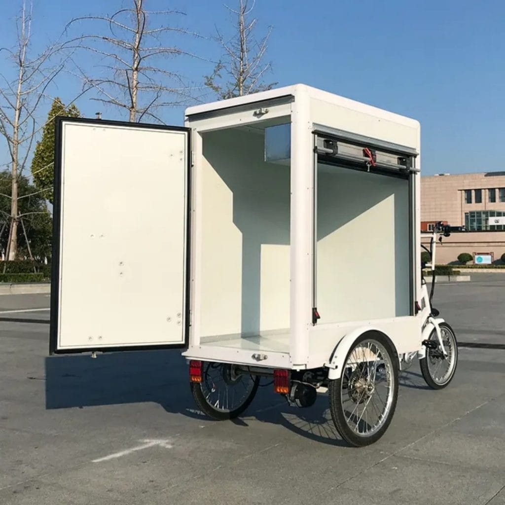 Cargo Delivery Trike Food Truck E-Tricycle for Hotel - DERBAL