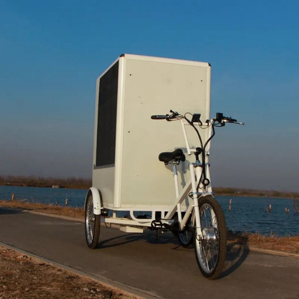Cargo Delivery Trike Food Truck E-Tricycle for Hotel - DERBAL