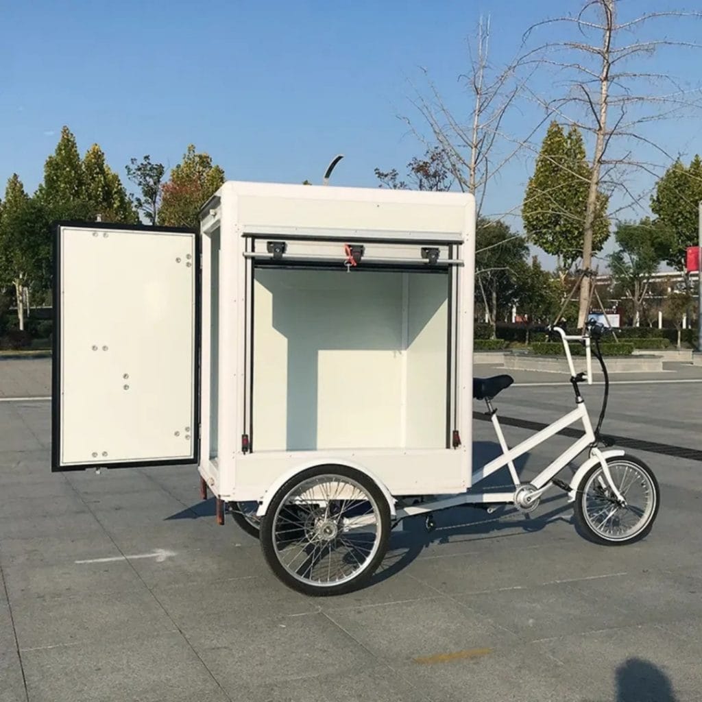 Cargo Delivery Trike Food Truck E-Tricycle for Hotel - DERBAL